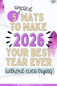 5 Things to Do to Start the New Year off Right (+ Free Printables)