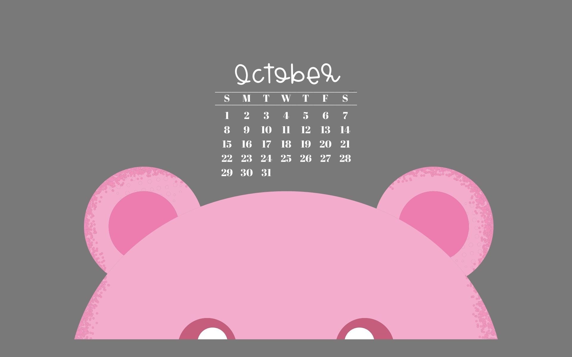 October Desktop Wallpaper - 21 Cute & Free October 2023 Calendar ...
