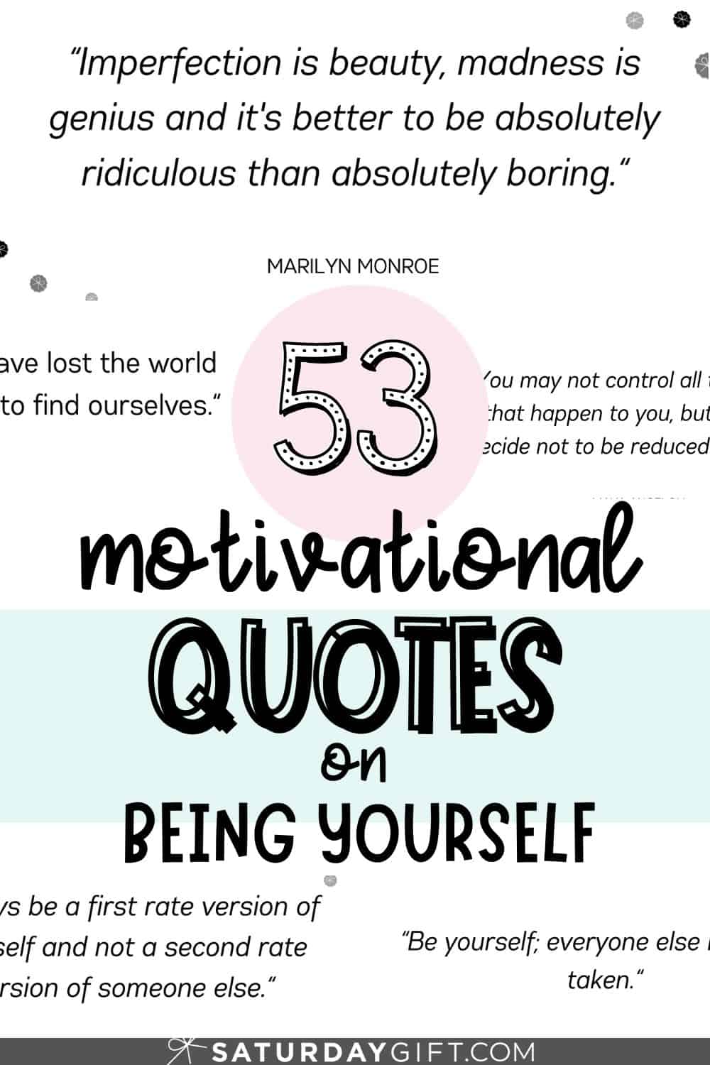 Be Yourself Quotes - 53 Best Quotes about Being Yourself
