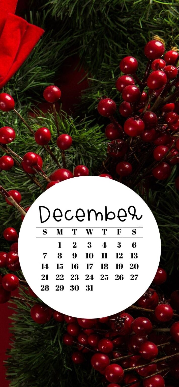 December 2025 Calendar Wallpaper - 48 Cute iPhone Backgrounds