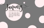 January Desktop Wallpaper - 21 Cute & Free January 2023 Calendar ...