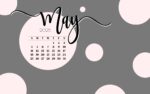 May Desktop Wallpaper - 21 Cute & Free May 2025 Calendar Backgrounds
