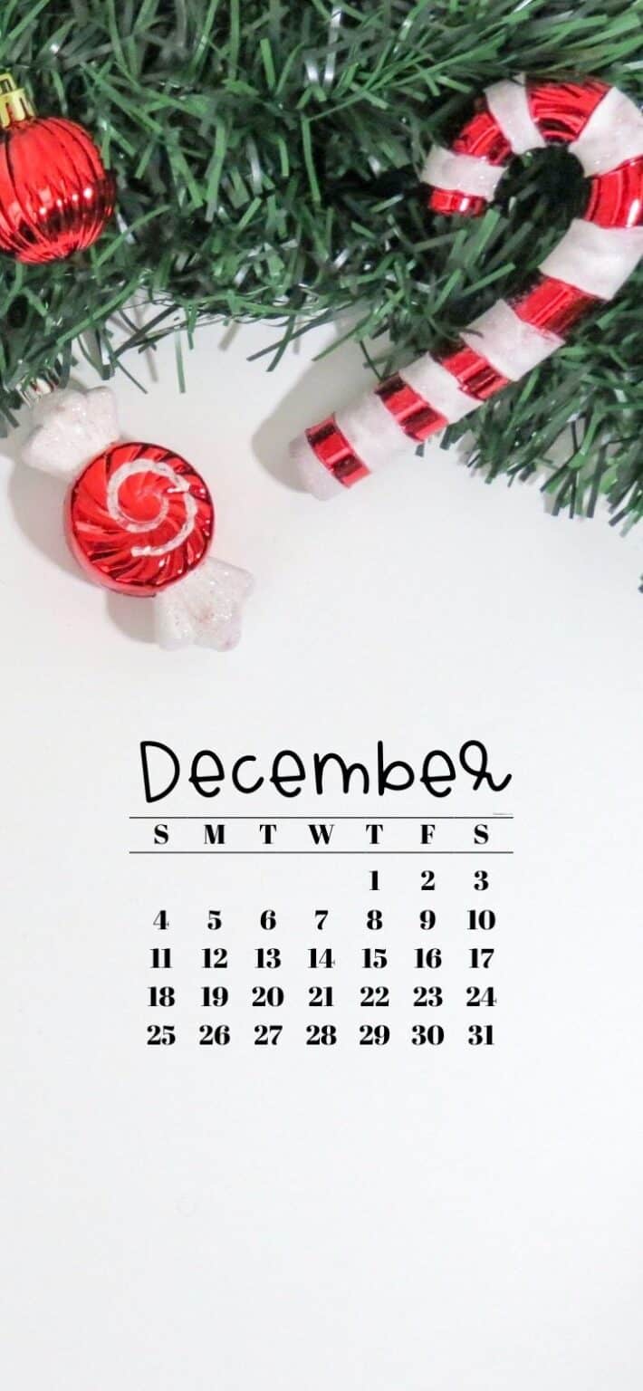 December 2022 Calendar Wallpaper - 48 Cute iPhone Backgrounds