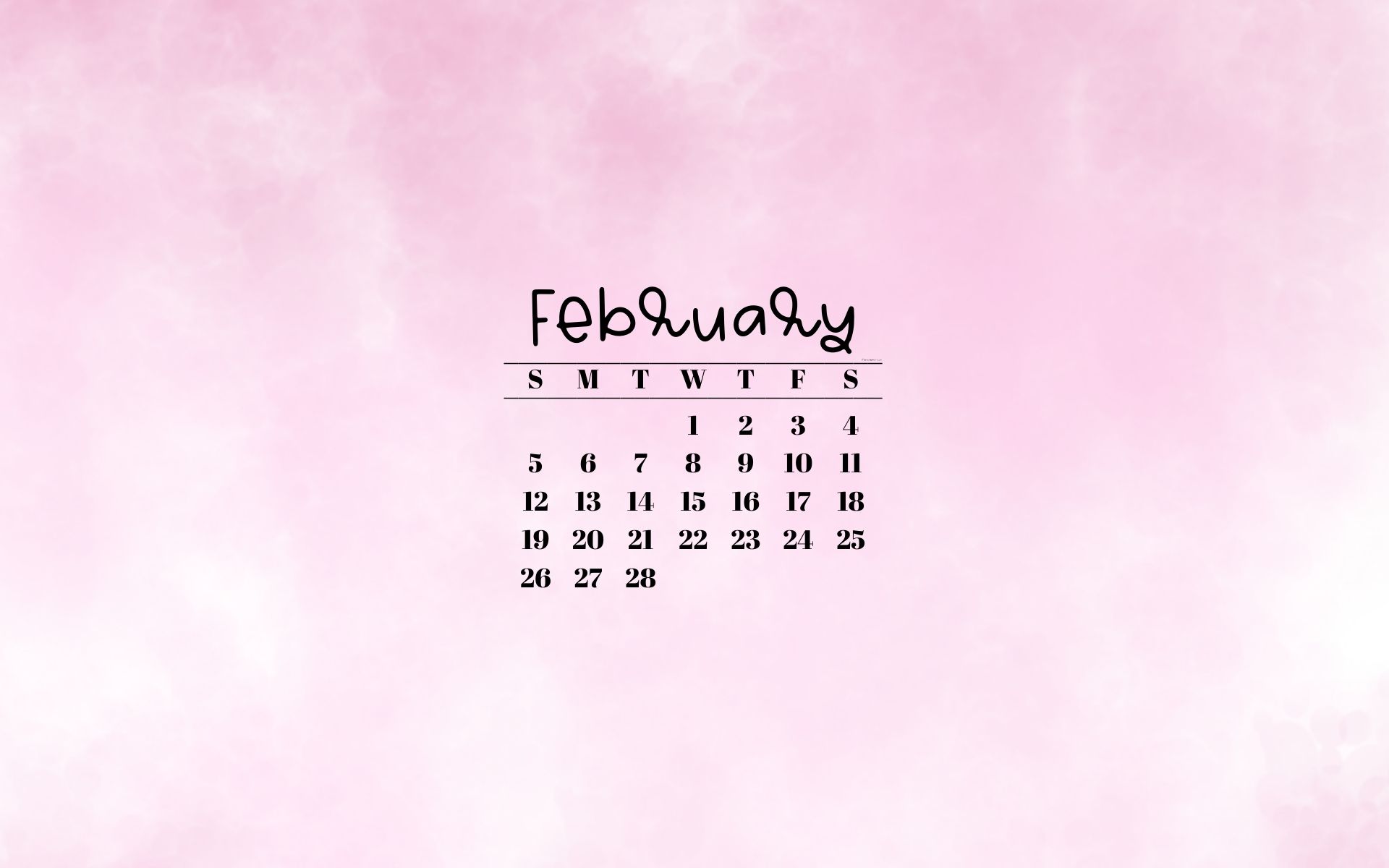 February Desktop Wallpaper - 21 Cute & Free February 2023 Calendar ...