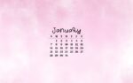 January Desktop Wallpaper - 21 Cute & Free January 2024 Calendar ...