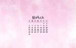 March Desktop Wallpaper - 21 Cute & Free March 2024 Calendar Backgrounds
