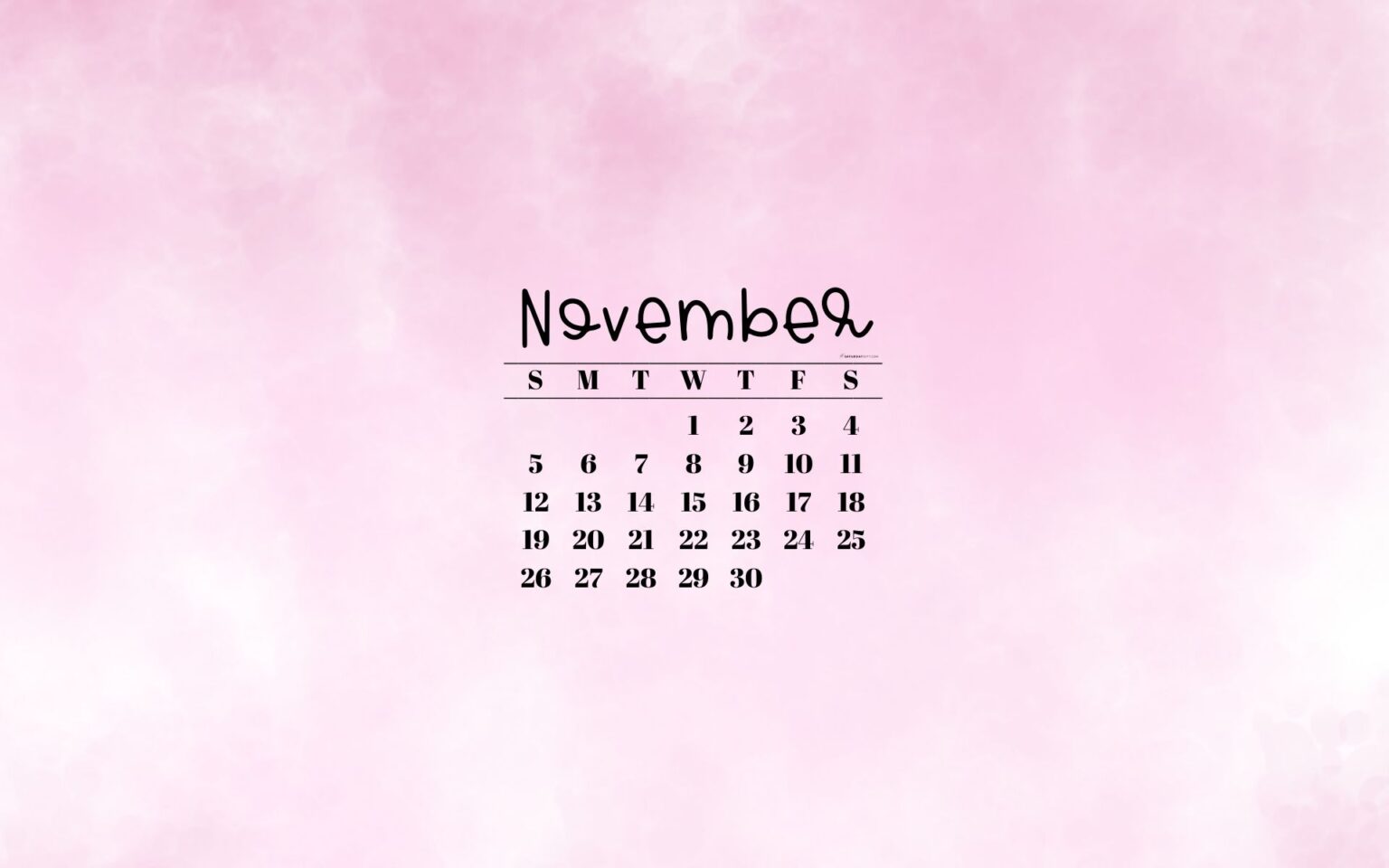 November Desktop Wallpaper - 21 Cute & Free November 2023 Calendar ...