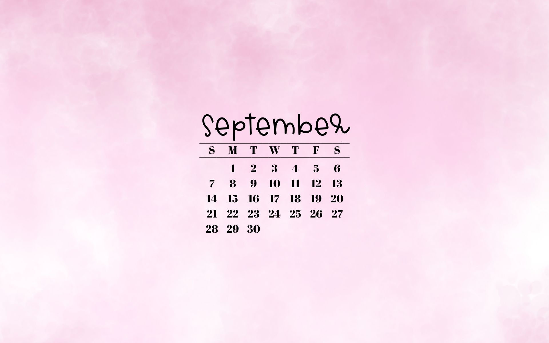 September Desktop Wallpaper - 21 Cute & Free September 2025 Calendar ...