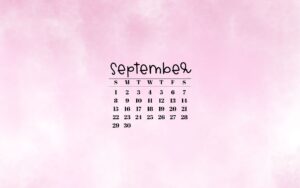 September Desktop Wallpaper - 21 Cute & Free September 2024 Calendar ...