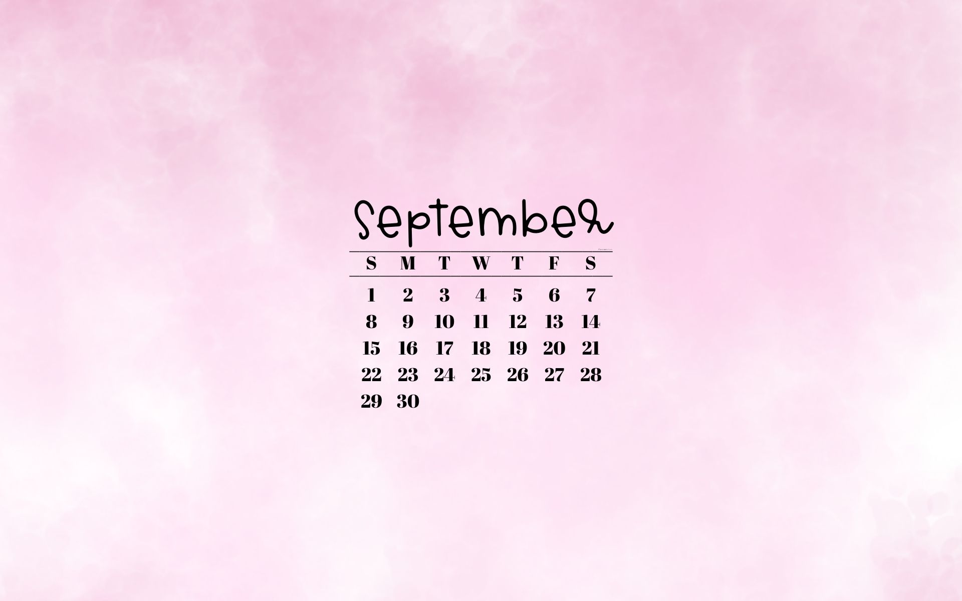 September Desktop Wallpaper - 21 Cute & Free September 2024 Calendar ...