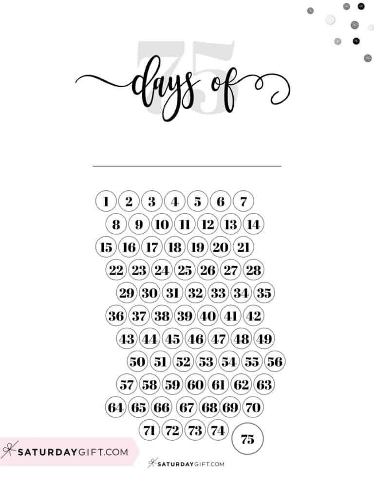 Habit Tracker Printable - 43 Cute & Free Printable Habit Trackers