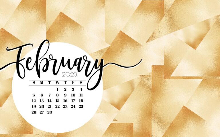 February Desktop Wallpaper - 21 Cute & Free February 2023 Calendar ...