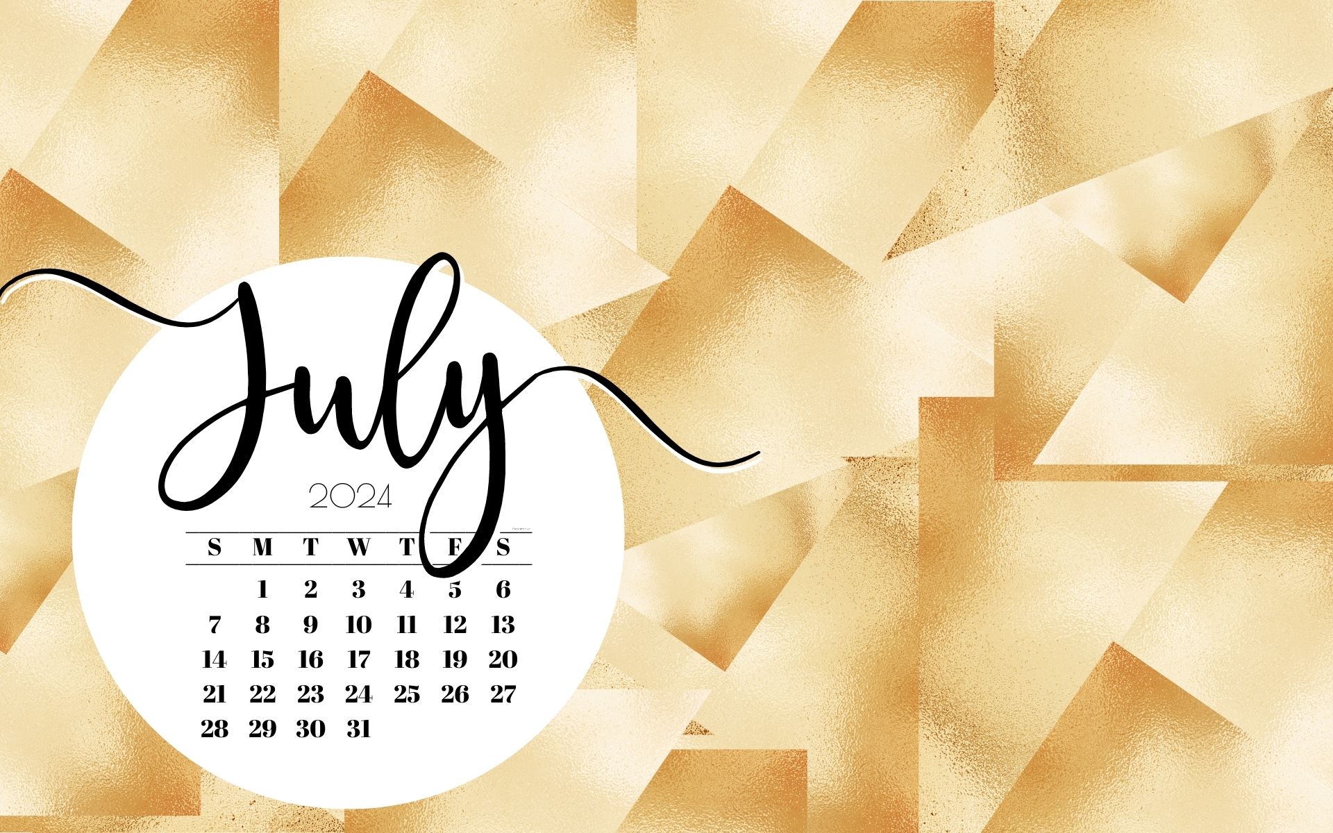 July Desktop Wallpaper - 21 Cute & Free July 2024 Calendar Backgrounds