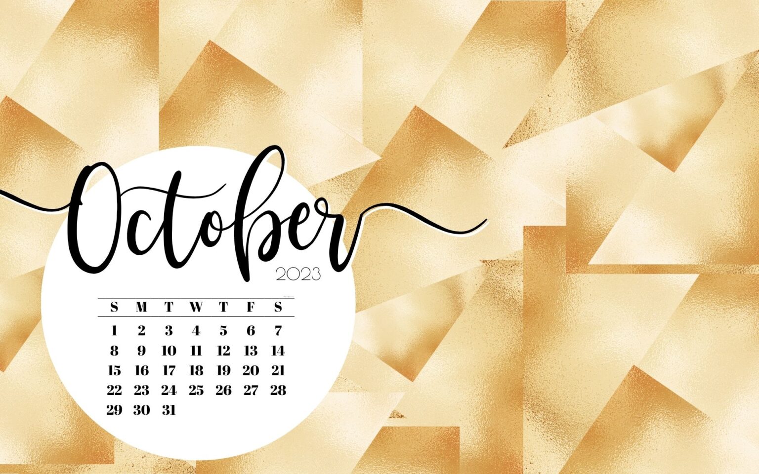 October Desktop Wallpaper - 21 Cute & Free October 2023 Calendar ...
