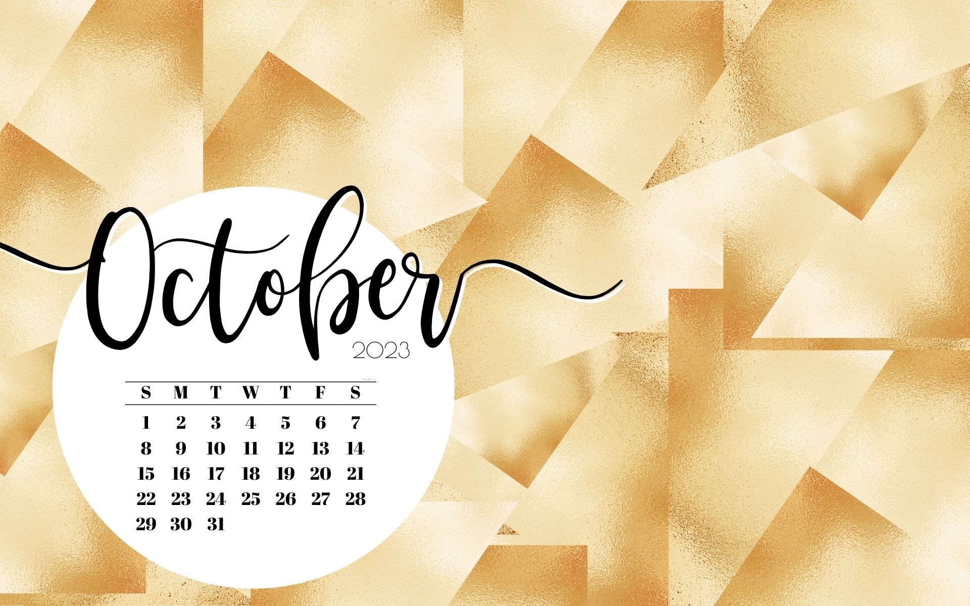October Desktop Wallpaper - 21 Cute & Free October 2023 Calendar ...
