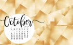 October Desktop Wallpaper - 21 Cute & Free October 2024 Calendar ...