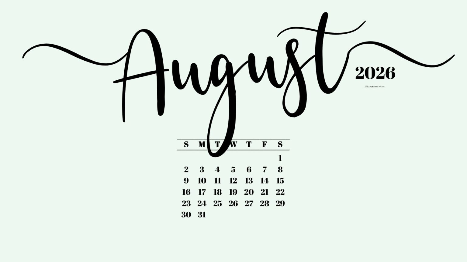 August Desktop Backgrounds – 55 Free Calendar Wallpapers