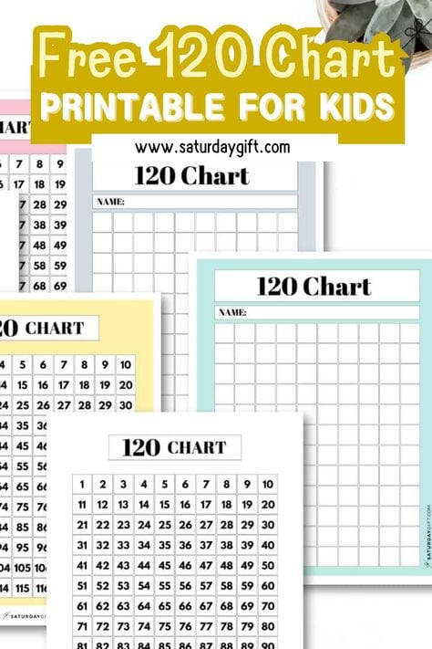 120 Chart Printable - 16 Free Number Charts to 120 Worksheets ...