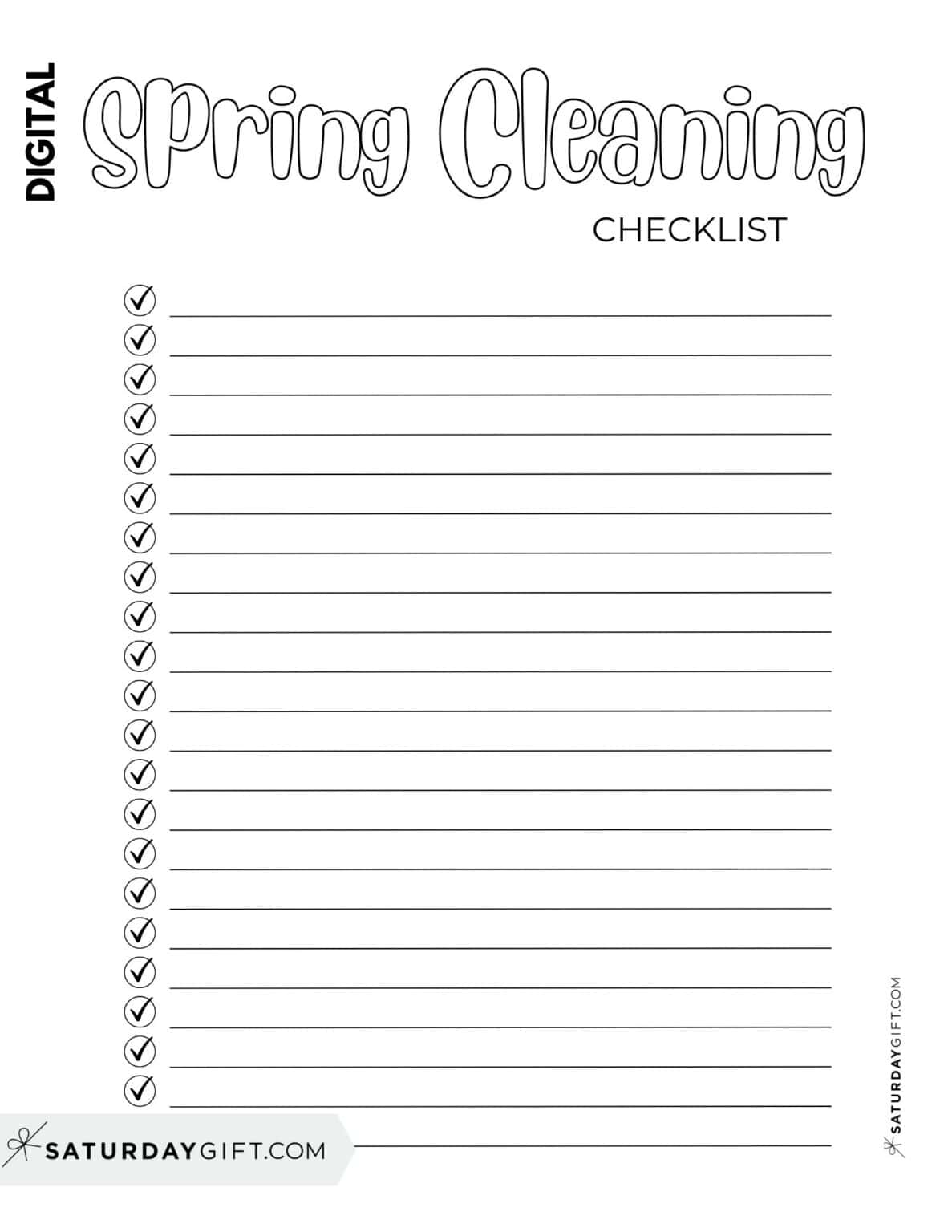 Digital Spring Cleaning Checklist: Clear Out Your Digital Clutter ...