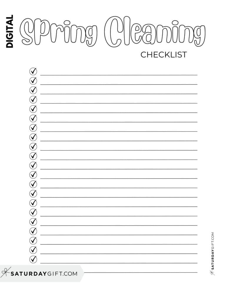Digital Spring Cleaning Checklist: Clear Out Your Digital Clutter ...