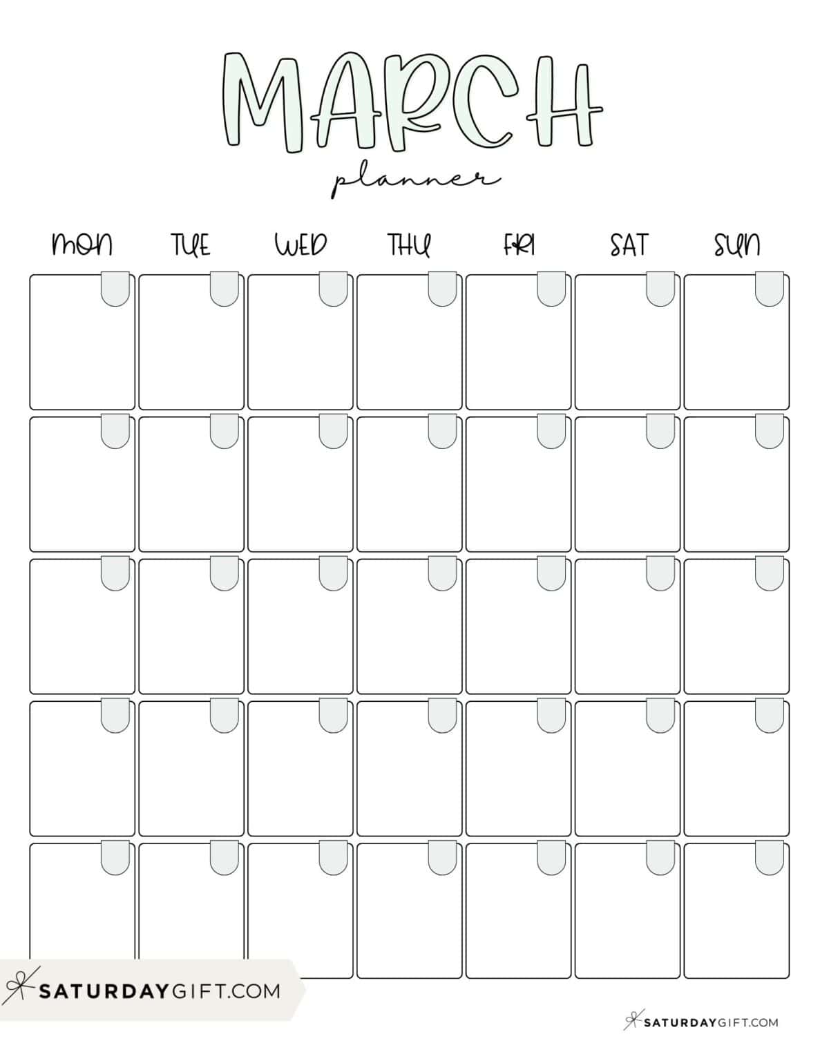 Q1 Planner - 21 Cute & Free Printables