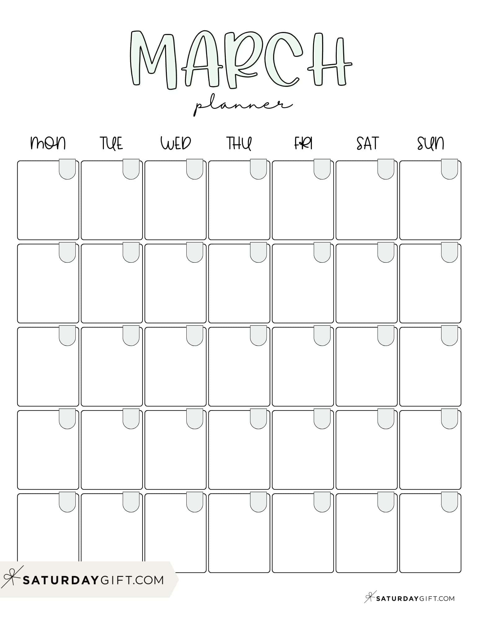 Q1 Planner - 21 Cute & Free Printables