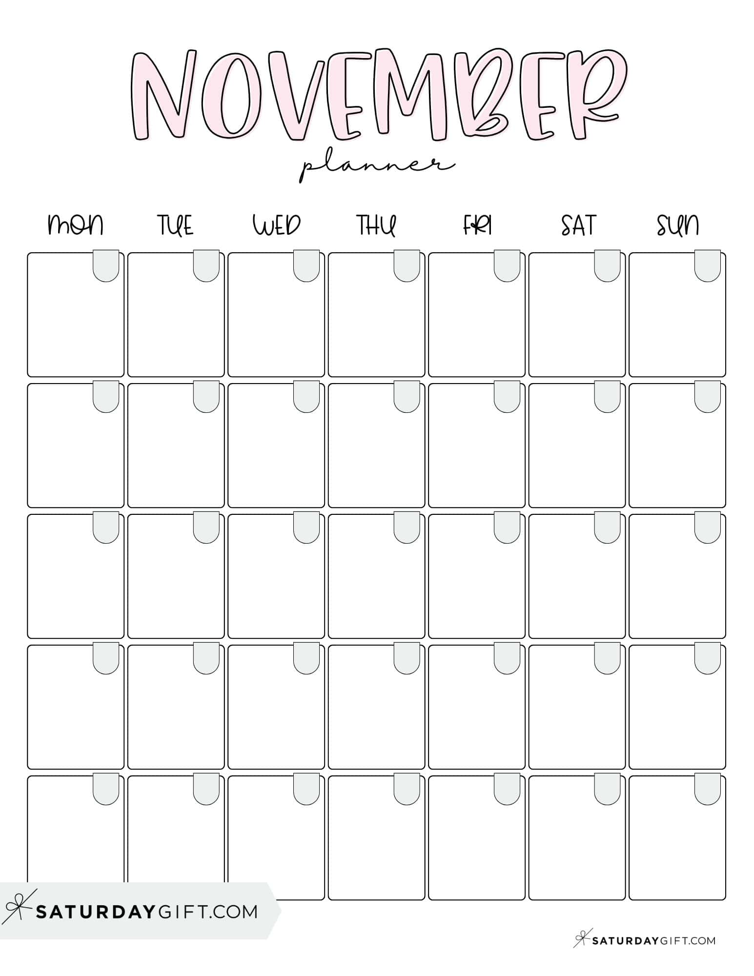 Q4 Planner - 21 Cute & Free Printables