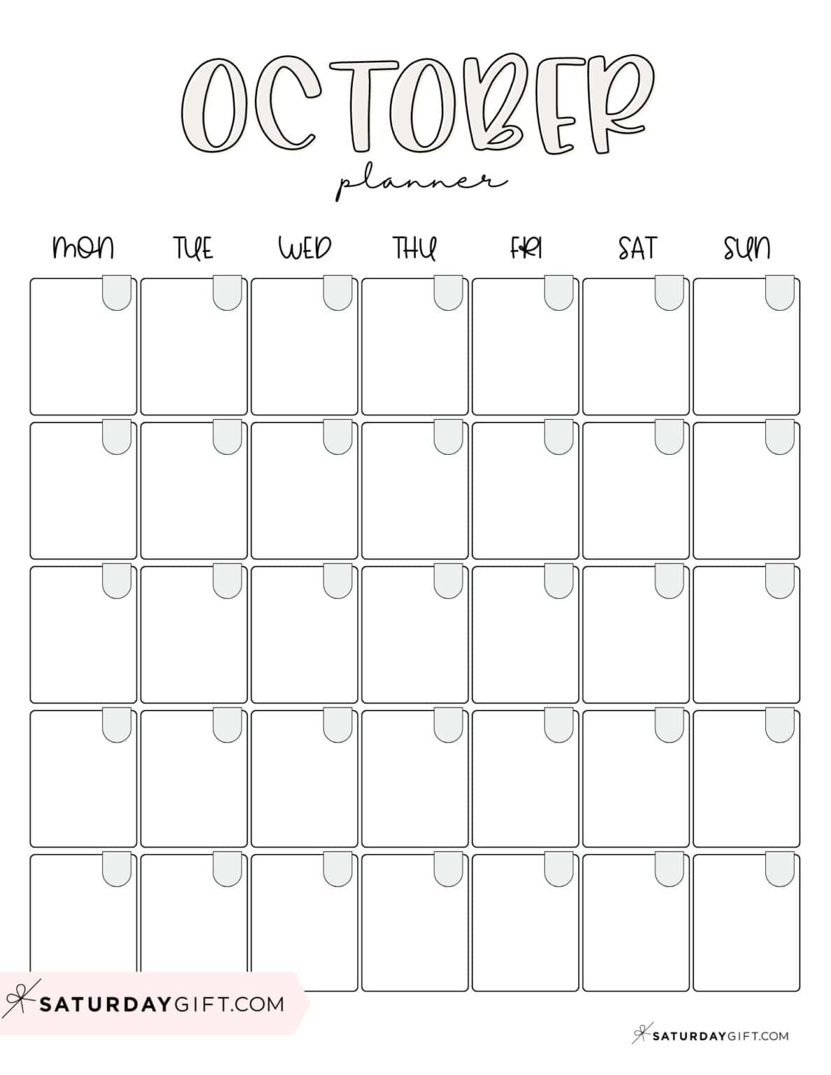 Autumn Planner - 21 Pages - Cute & Free Printables