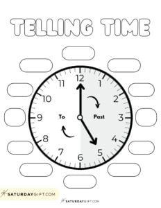 Telling Time Worksheets & Posters - 11 Free Printables