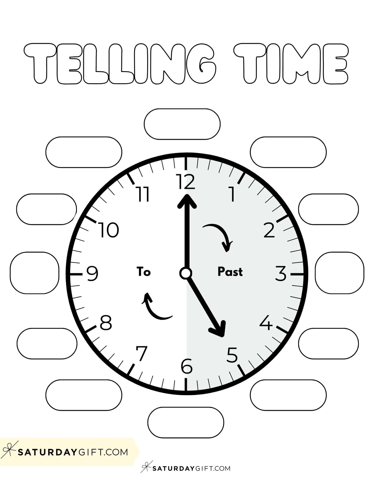 Telling Time Worksheets & Posters - 11 Free Printables