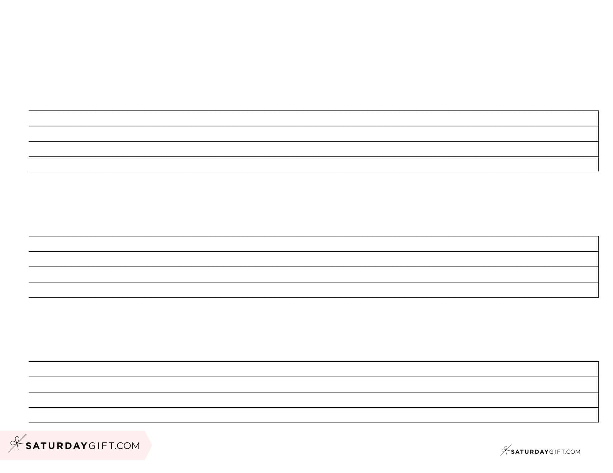 Blank Sheet Music - 100+ Free Printable Staff Paper Templates ...