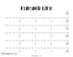 Number Line 1 to 100 & 0 to 100 - 10 Cute & Free Printables