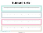 Number Line to 10 - 8 Cute & Free Printables and Blank Worksheets