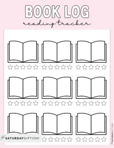Free Book Tracker Templates - 35 Cute Reading Logs & Lists