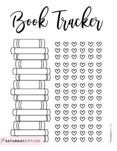 Free Book Tracker Templates - 35 Cute Reading Logs & Lists