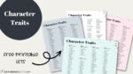 Character Traits List - 115+ Examples of Character Traits | SaturdayGift