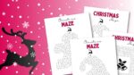 Christmas Maze Printable - Cute & Free Templates | SaturdayGift