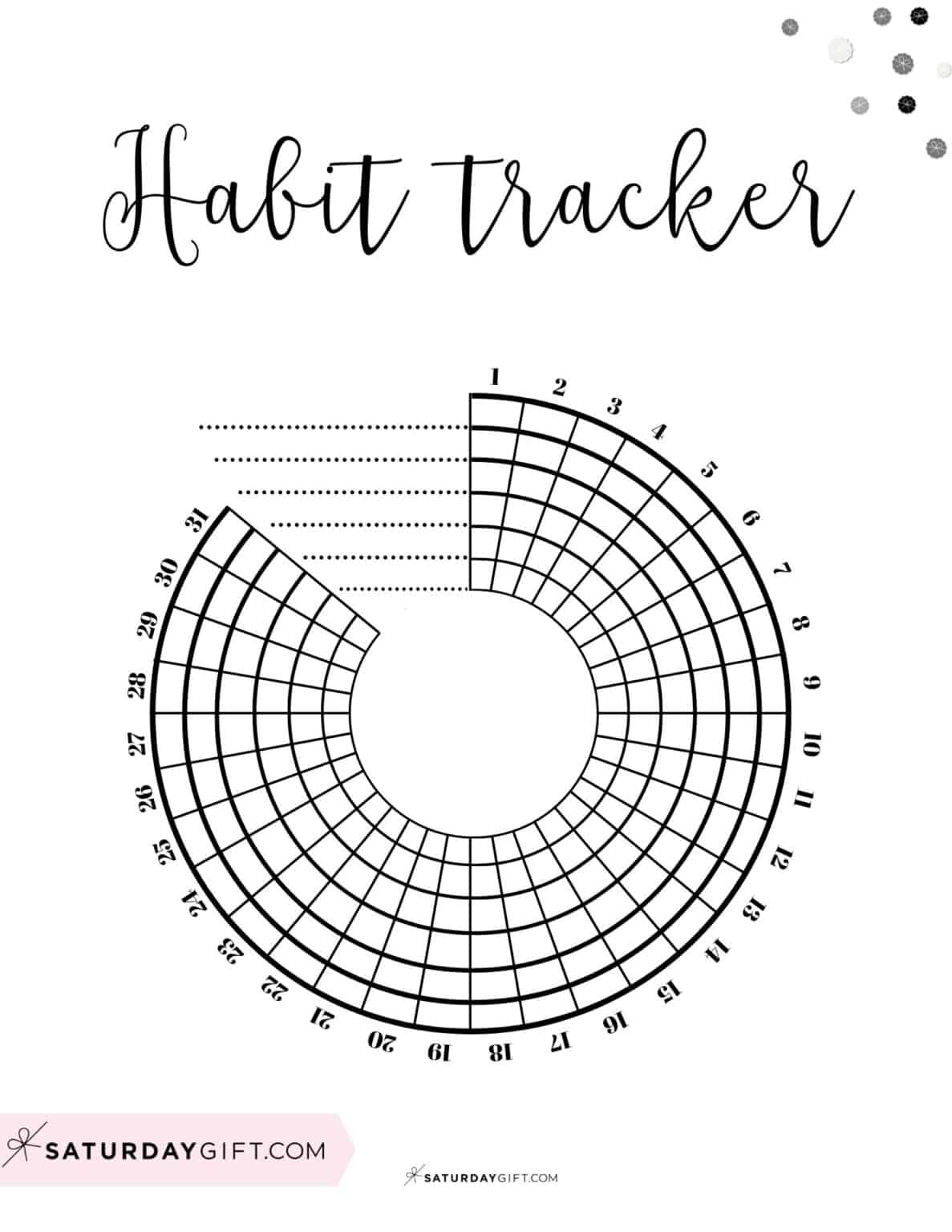 Free Printable Habit Trackers 55 Cute Simple Templates