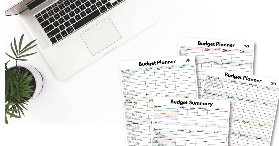 37 Budget Planners & Trackers - Cute & Free Printables