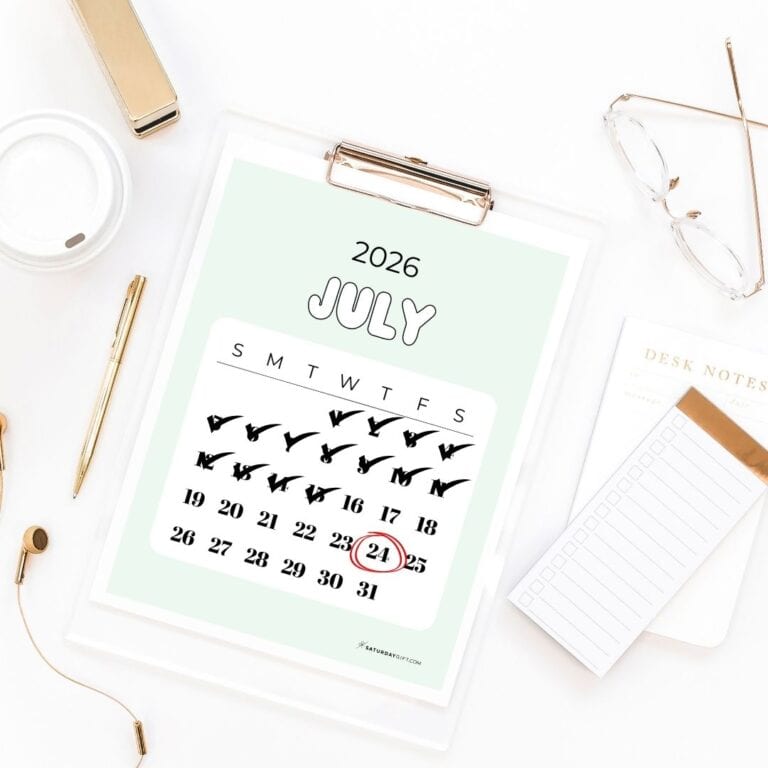 27+ Clever Ways to Use Printable Calendars to Organize Your Life