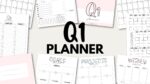Q1 Planner - 21 Cute & Free Printables