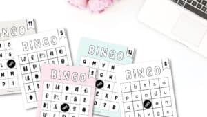 Alphabet Bingo Printable - Cute & Free ABC Bingo Cards | SaturdayGift