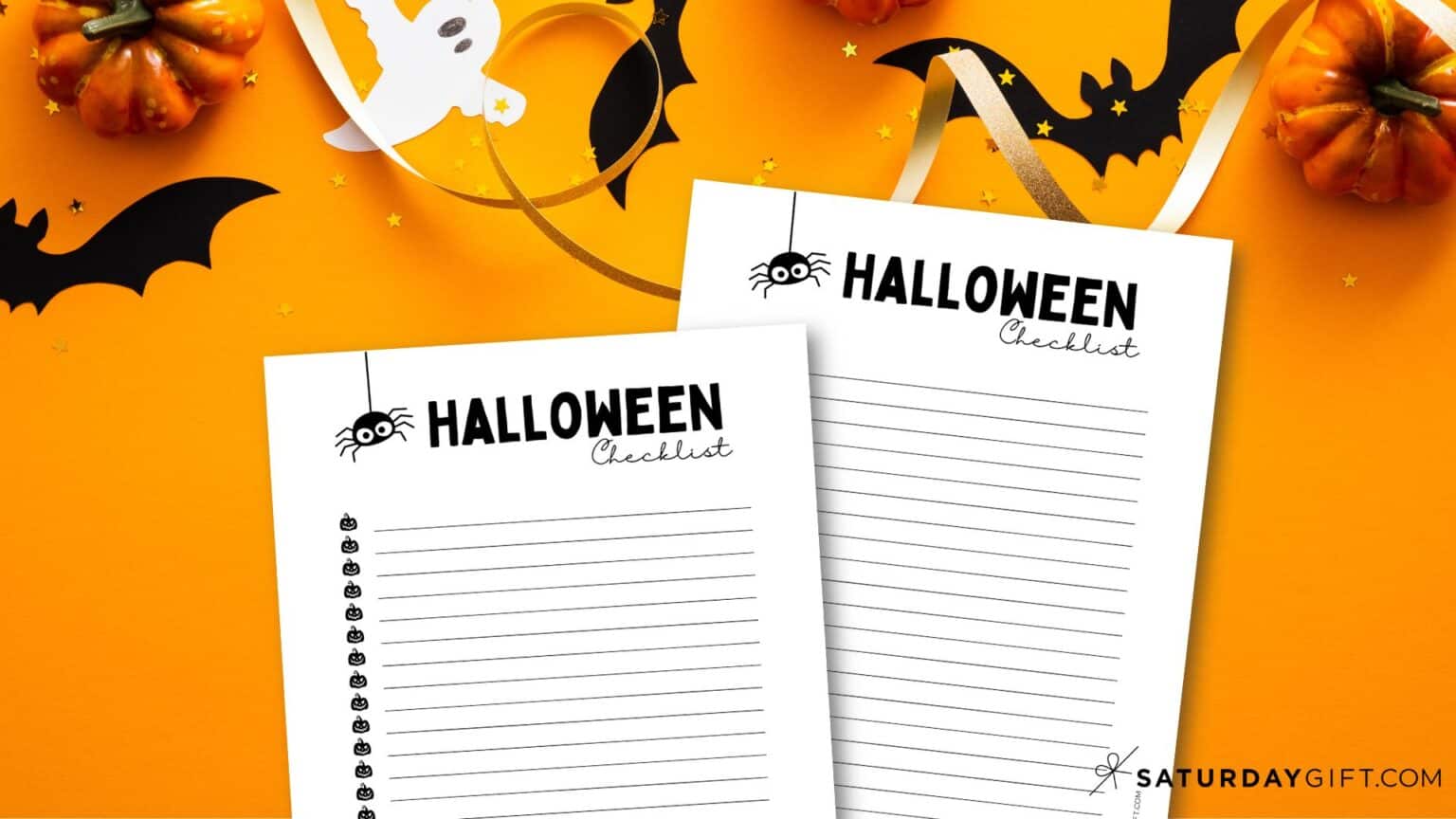 Halloween Checklist: A Stress-Free Guide to Spooktacular Fun | SaturdayGift