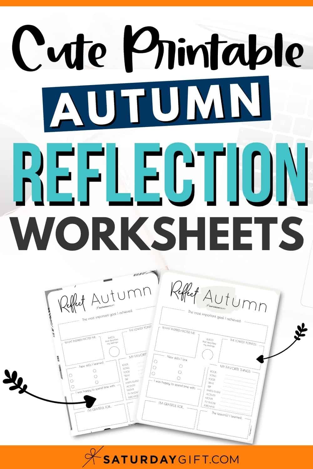 Review Your Life With the Autumn Reflection Worksheet {Free Printable}