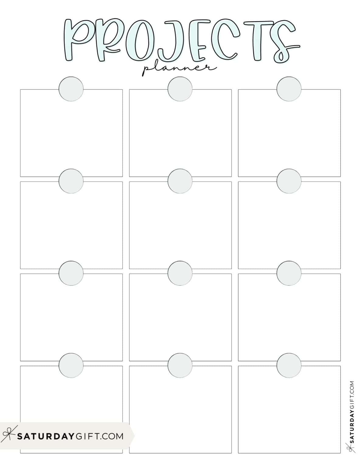 Spring Planner - 21 Pages - Cute & Free Printables