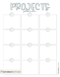 Spring Planner - 21 Pages - Cute & Free Printables