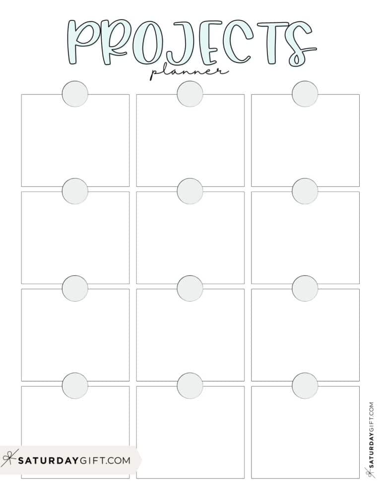 Spring Planner - 21 Pages - Cute & Free Printables