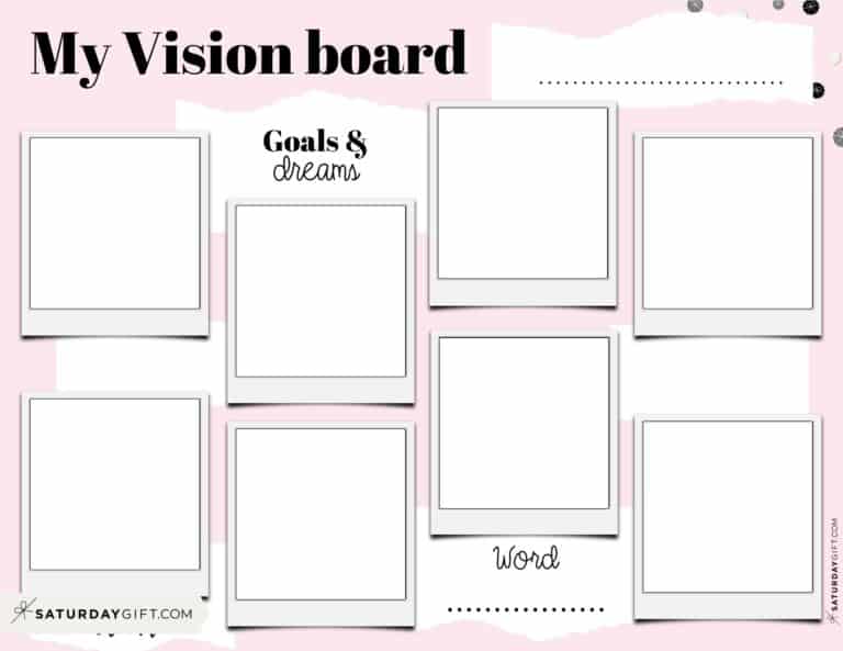 Vision board: How to create one & reach your goals and dreams