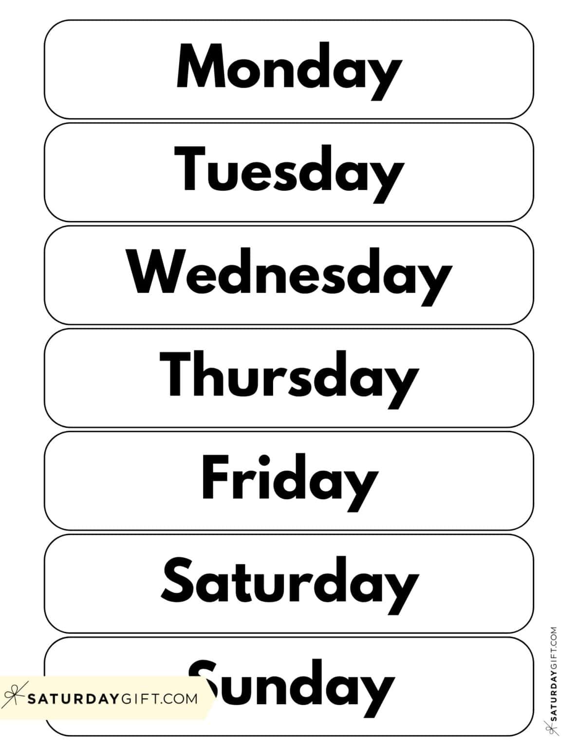"Today Is" Worksheets - Cute & Free Today's Date Printables