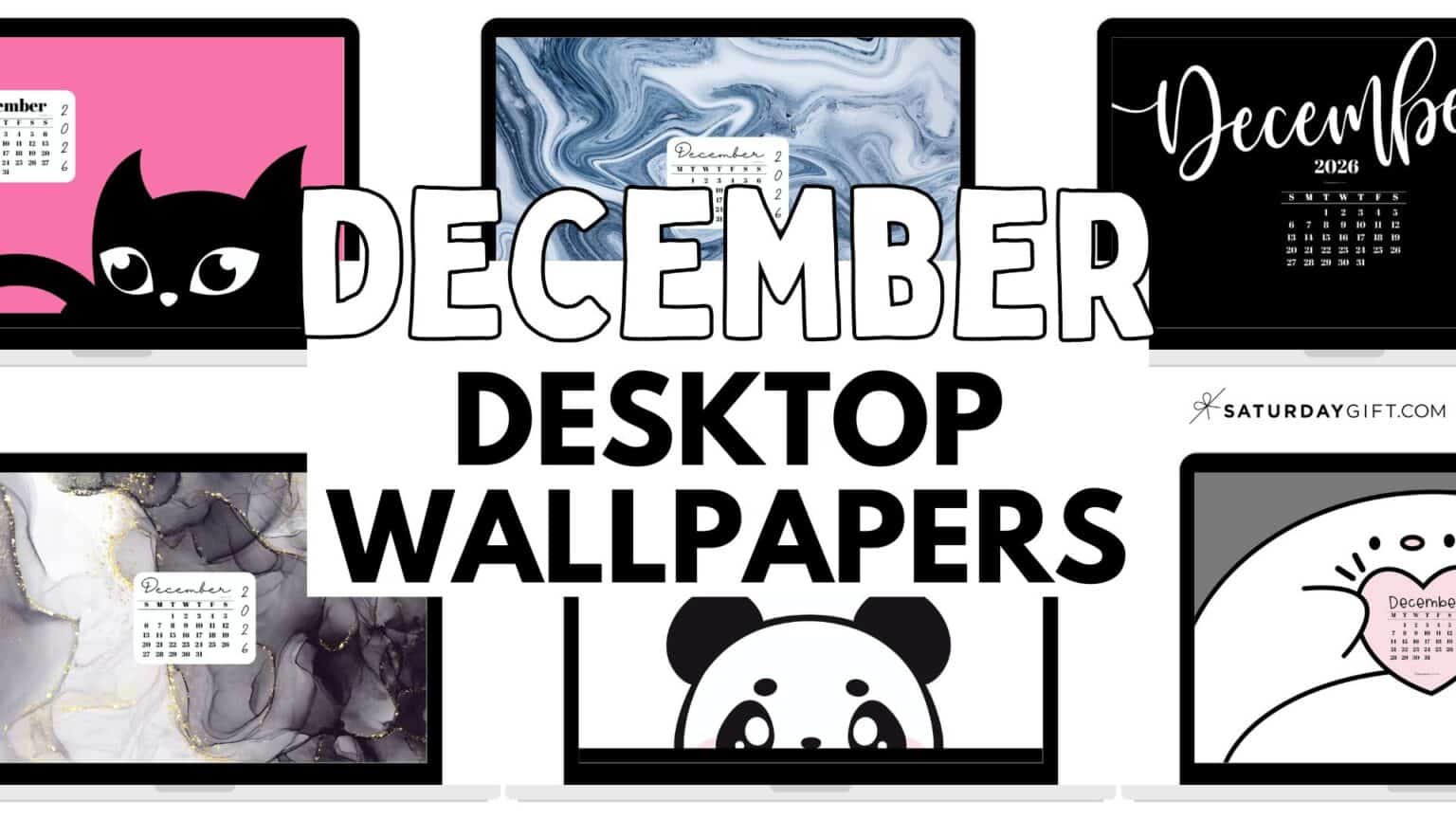 December Desktop Backgrounds – 55 Free Calendar Wallpapers